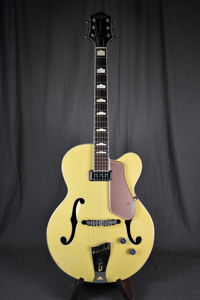 1956 Gretsch 6189 Streamliner Bamboo Yellow/Copper Mist – Telluride ...