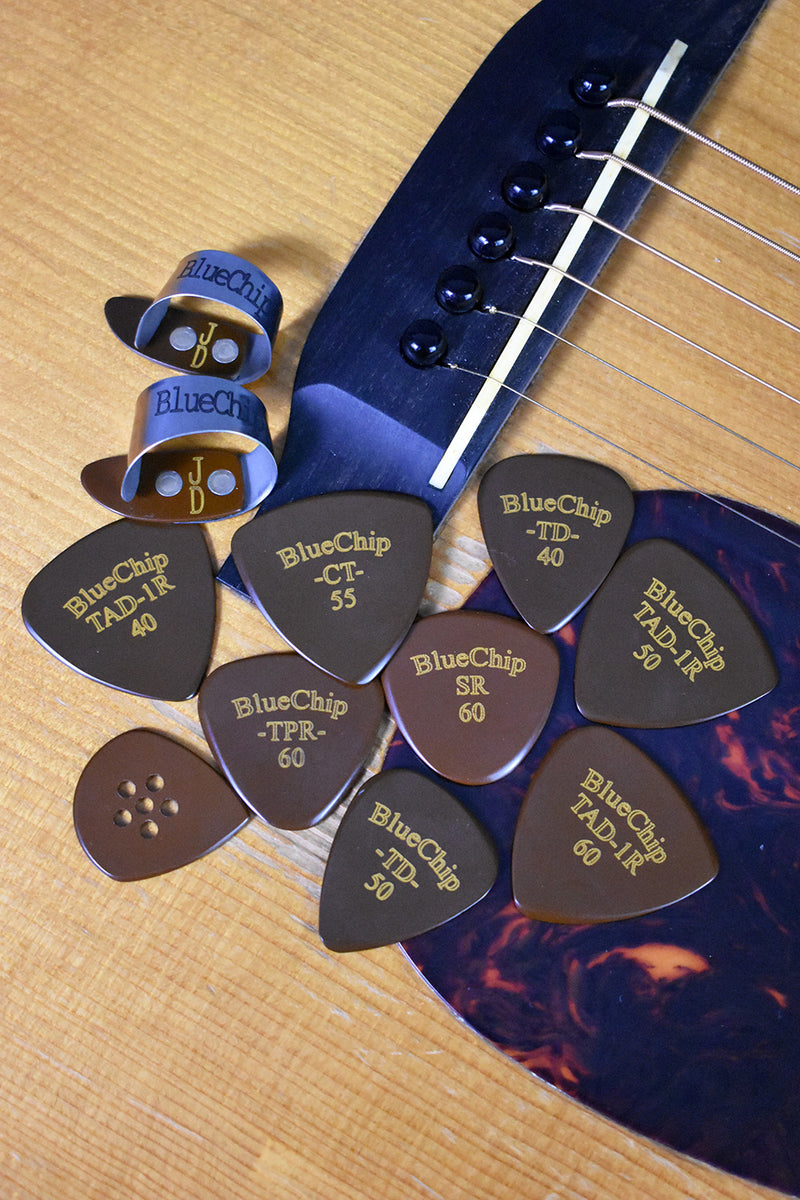 Blue Chip TP-1R Flat Pick – Telluride Music Co.